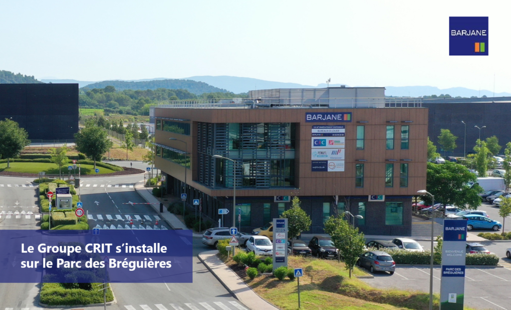 INSTALLATION DU GROUPE CRIT SUR LE PARC DES BRÉGUIÈRES, LE PÔLE DE VIE ...
